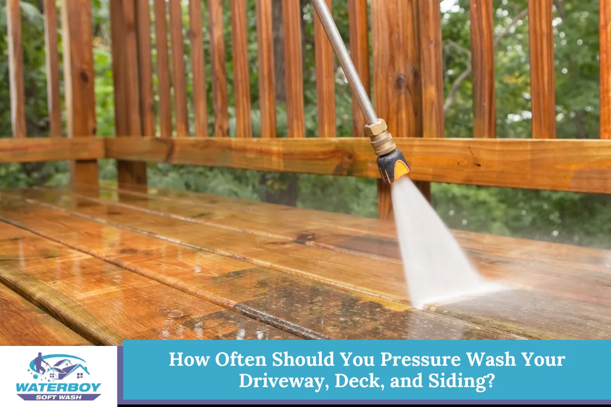 How Often Should You Pressure Wash Your Driveway, Deck, and Siding ...