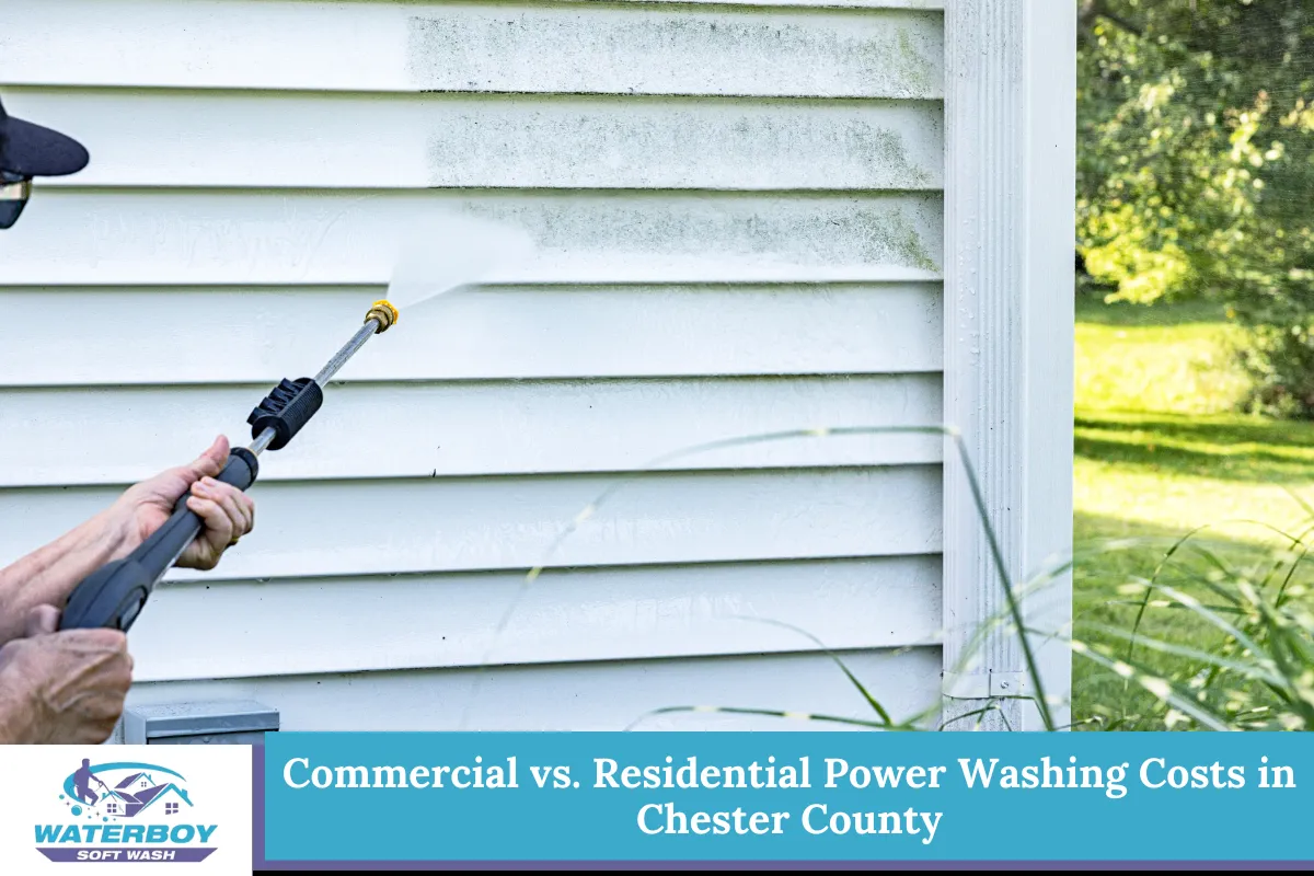Commercial vs. Residential Power Washing Costs in Chester County ...